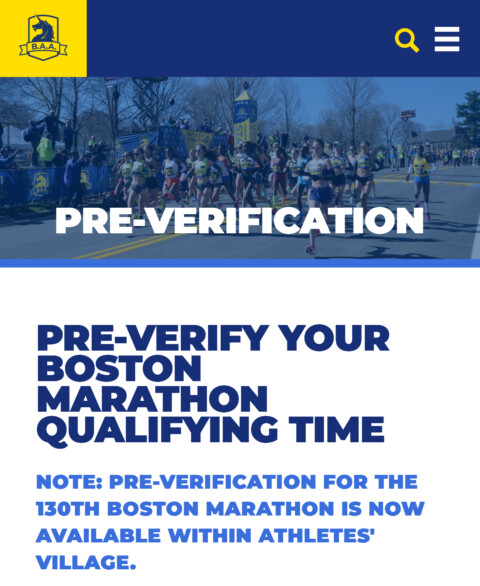 Boston Marathon 2026 – A Guide to Pre-Registration and Time ...