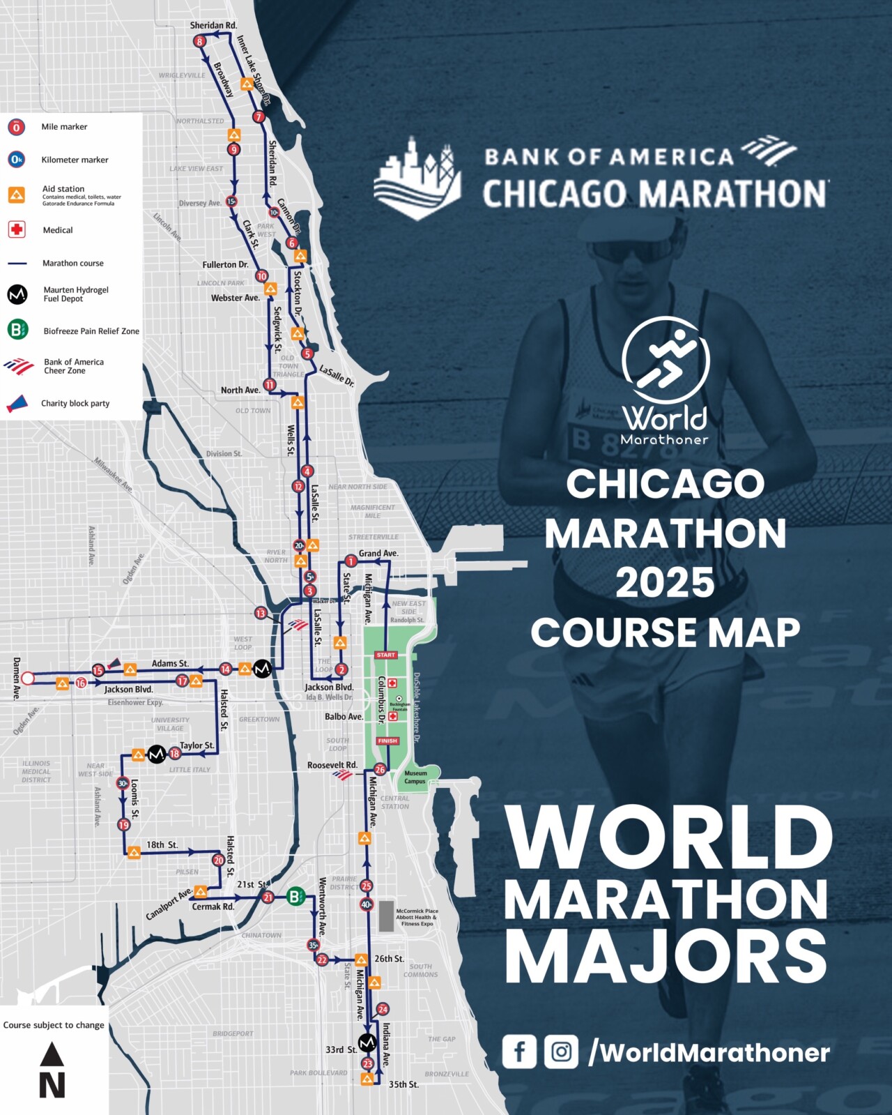 Chicago Marathon 2025 – Course Guide - World Marathoner
